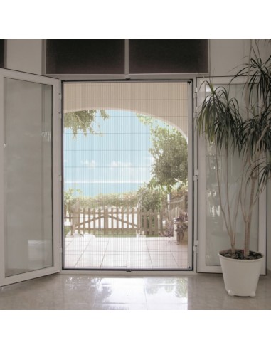 Moustiquaire plissée sur mesure 1 vantail